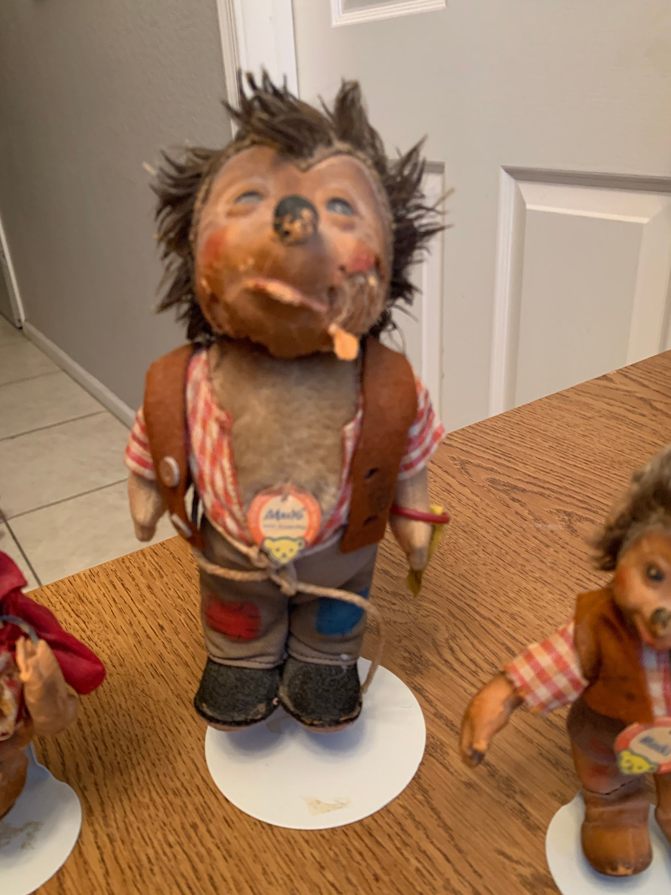 Vintage Steiff Mecki macki & Muckie Hedgehog Dolls Original - Etsy UK