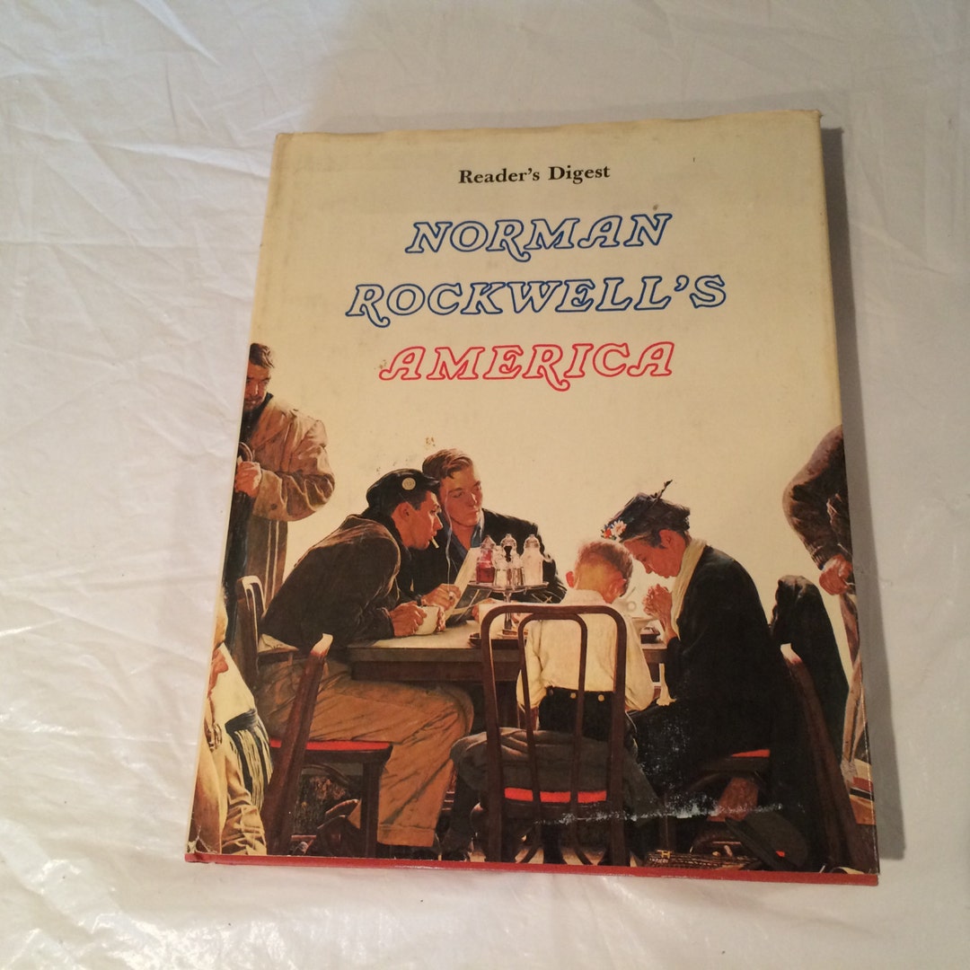 1976 Readers Digest Edition "norman Rockwell's America" Large Hardcover ...