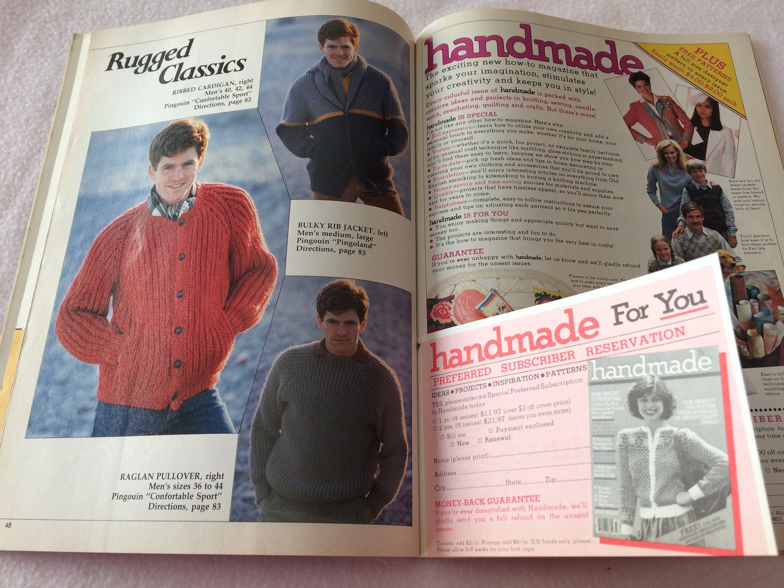 Vintage March 1983 Woman's Day 101 Needlework & Sweater Ideas ...