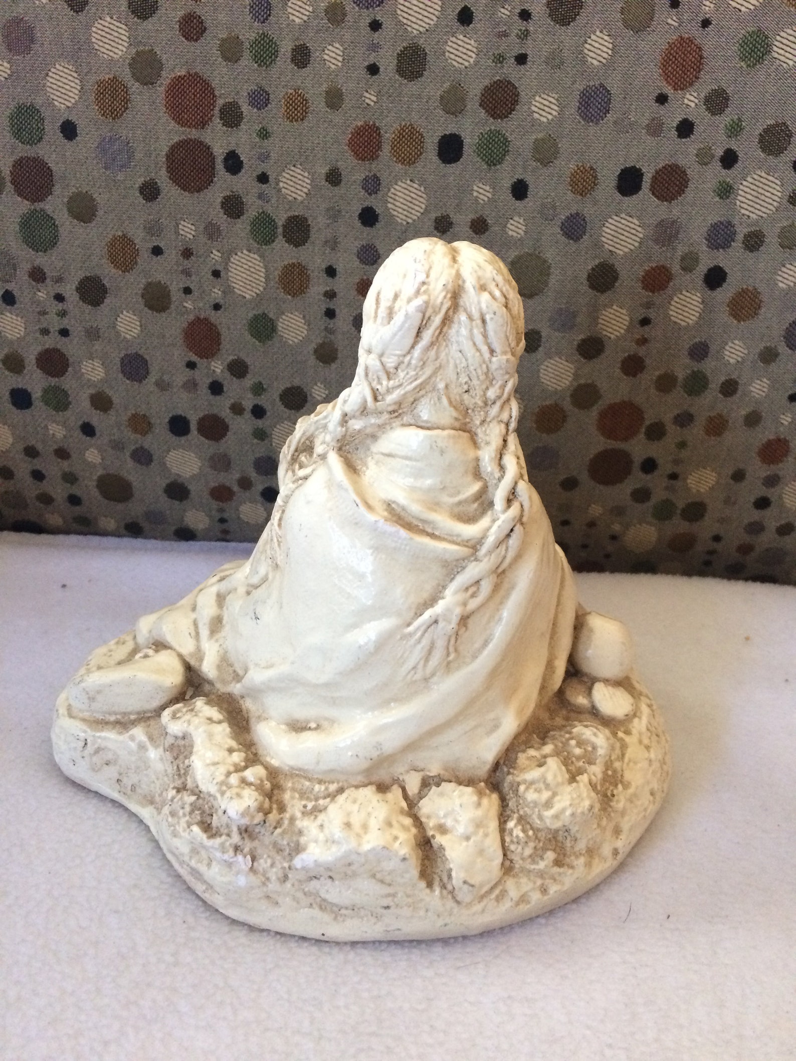 Vintage White Ceramic Woman With Baby Figure Mexico - Etsy