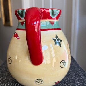 Vintage Retired Hausenware by Jane Mitchell Holly & Mistletoe With Red ...