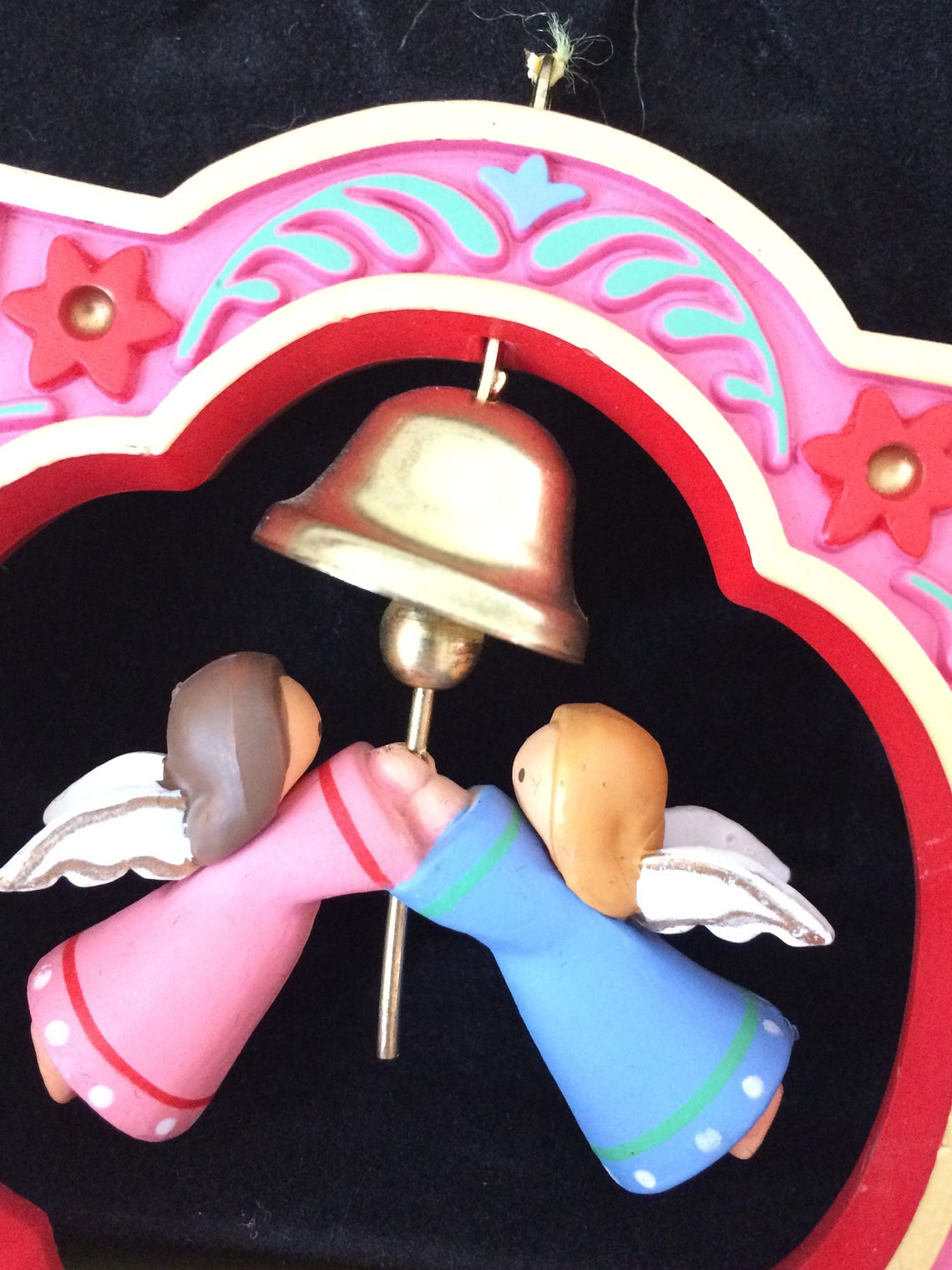 1980 Hallmark ANGELS Ringing Bell Original BOX Tree Trimmer | Etsy