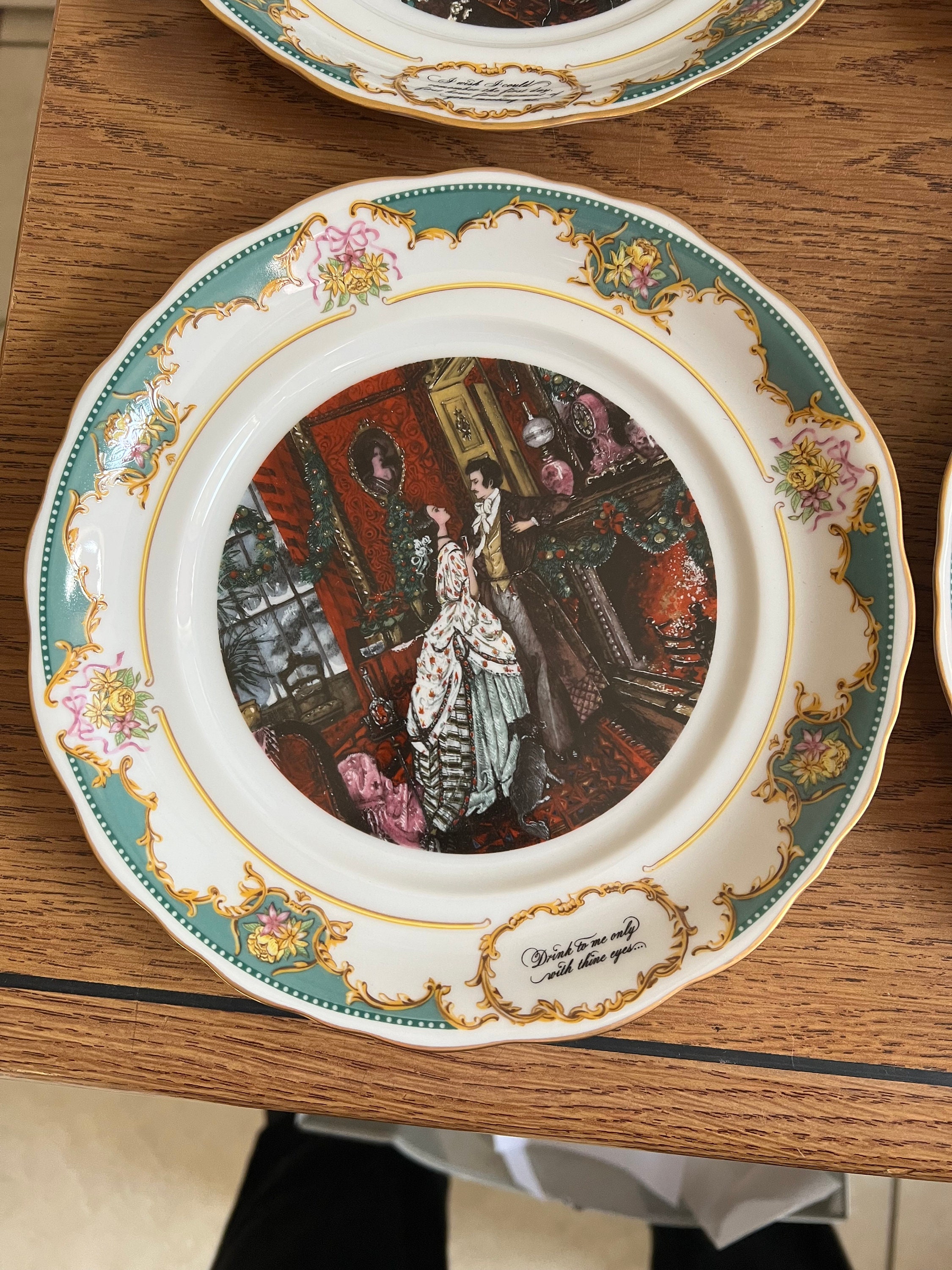 Poetry Society Porcelain Collector Plates, 1982, Set of 5 - Etsy
