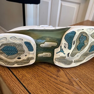 Vtg Air Jordan E2 2002 White, Carolina Blue & Silver Sz 13 020305Y3 B ...