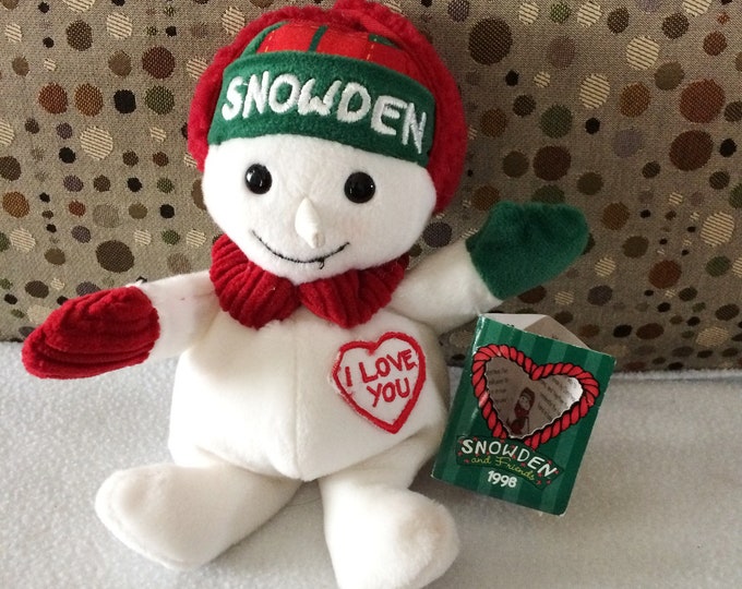 Vintage 8" 1998 Snowden and Friends Plush Toy With Newtags Raggedy Ann ...
