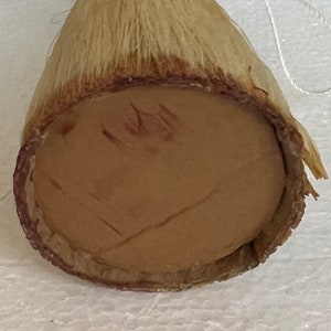 Vintage 6 1/4" Faceless Corn Husk Bamboo Winged Angel Ornament - Etsy