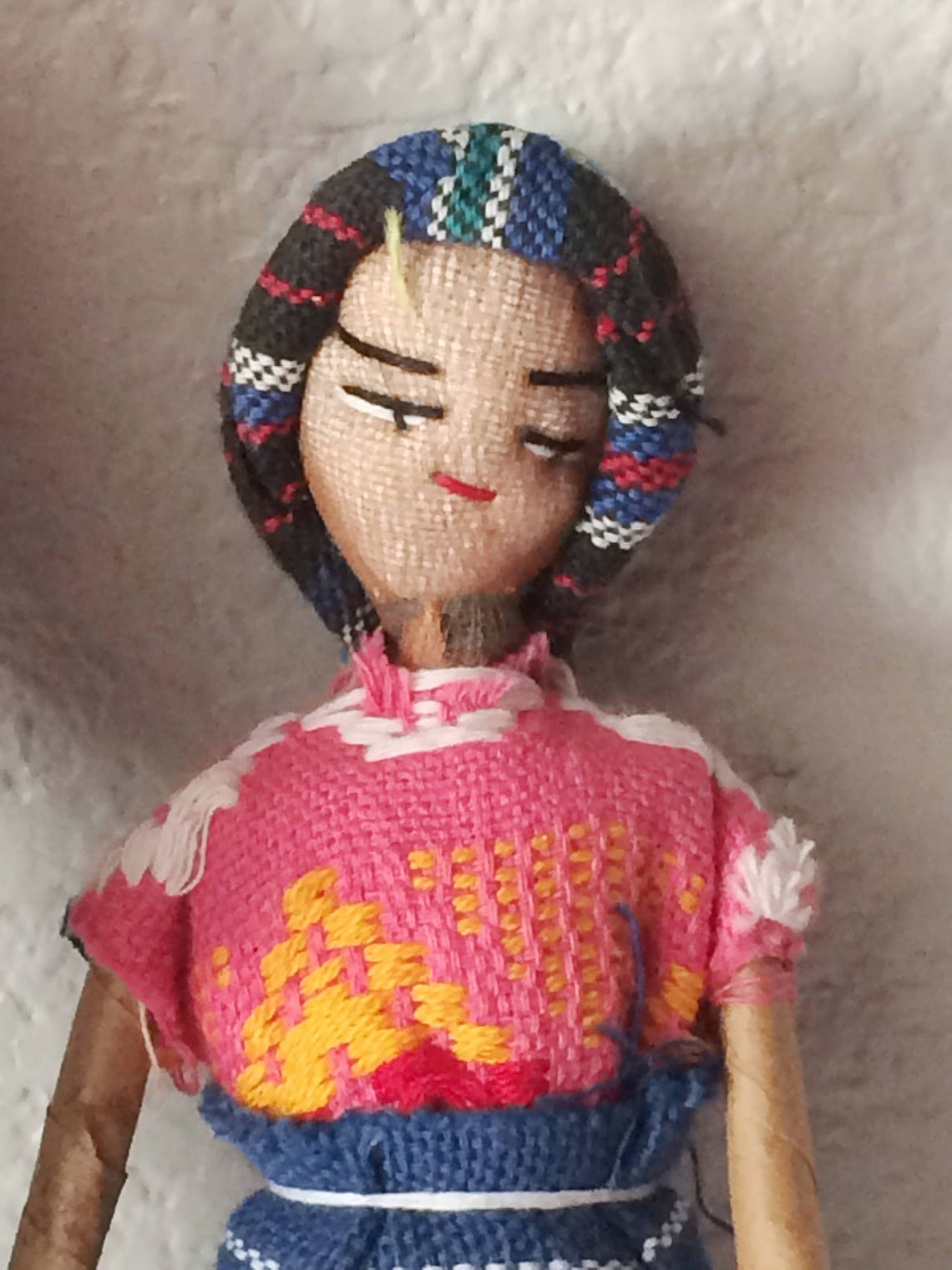 Vintage Peruvian Dolls (set of 4), Colorful Folk Art Collectibles - Etsy