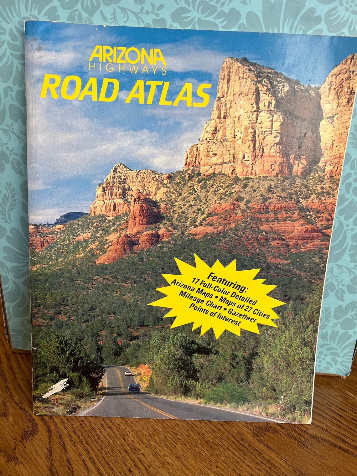 Vtg 1989 ARIZONA HIGHWAYS Road Atlas USA Full Color Maps - Etsy