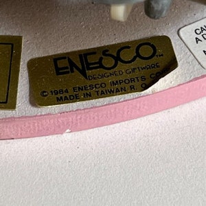 Vintage 1984 Enesco 6" X 6" Movable Musical Rocking Horse Figure With ...