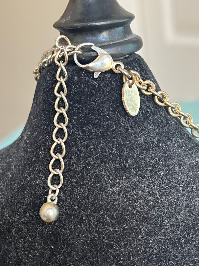 VTG Charming Charlie Mint Green Yellow & Orange Necklace - Etsy