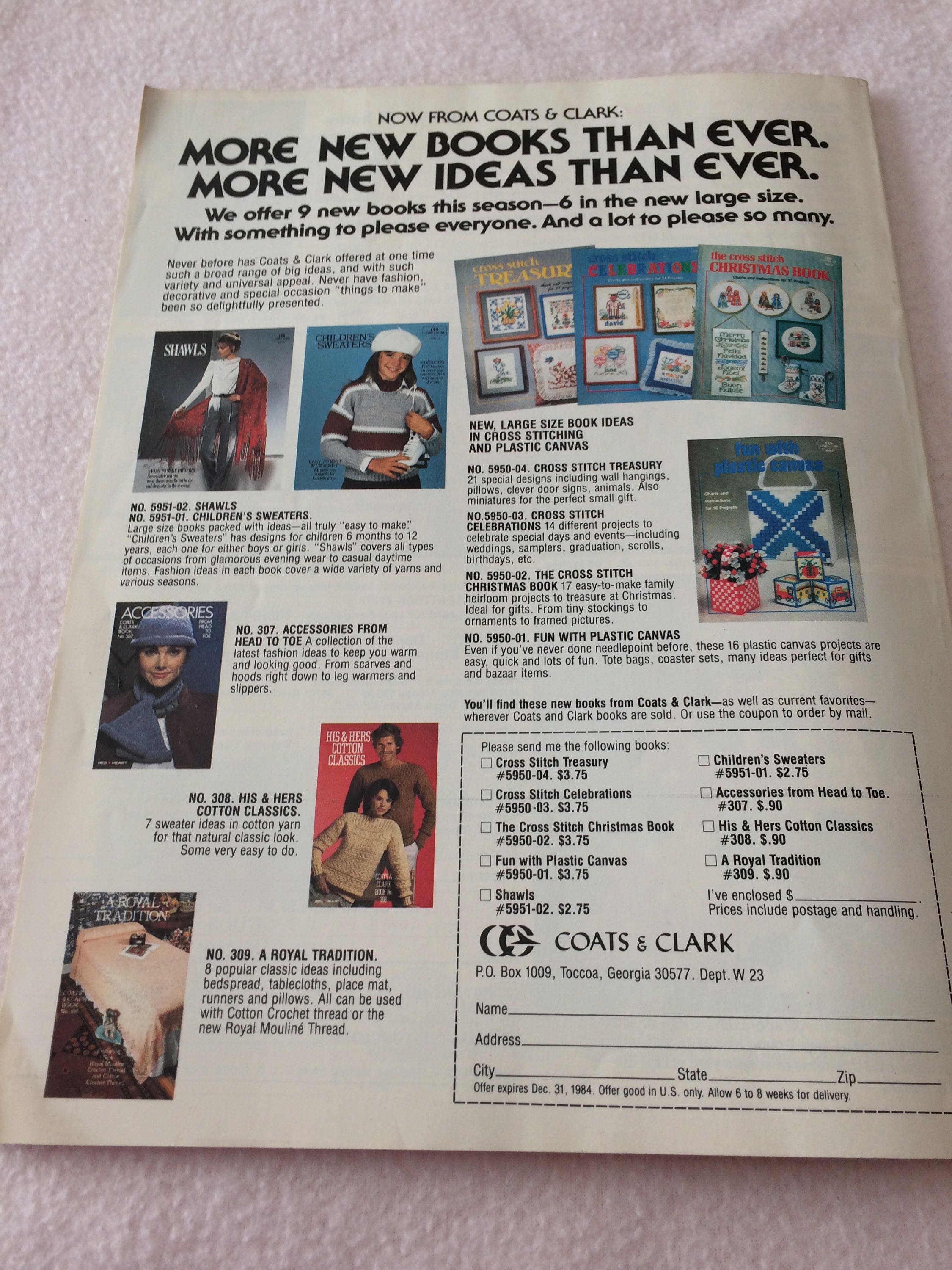Vintage March 1983 Woman's Day 101 Needlework & Sweater Ideas ...