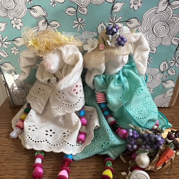 Vintage Easter Bunny - Etsy