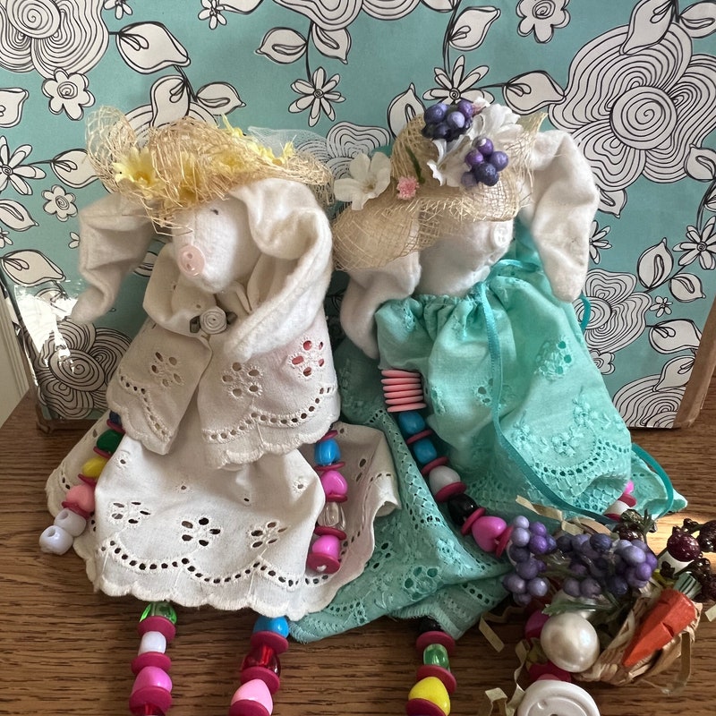 Vintage Easter Bunny - Etsy