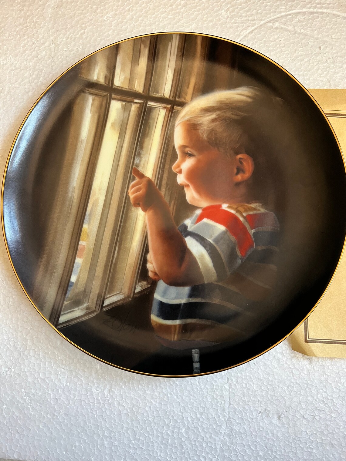 1986 daddys Home Plate BY Donald Zoland 3865C - Etsy