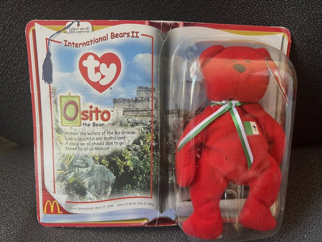 Mcdonalds beanie babies international bears errors store