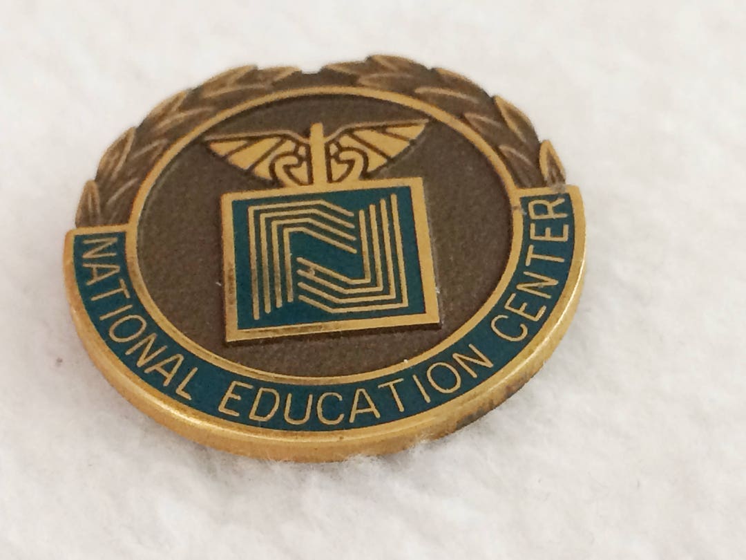 Vintage National Education Center Pin (bryman School) - Etsy