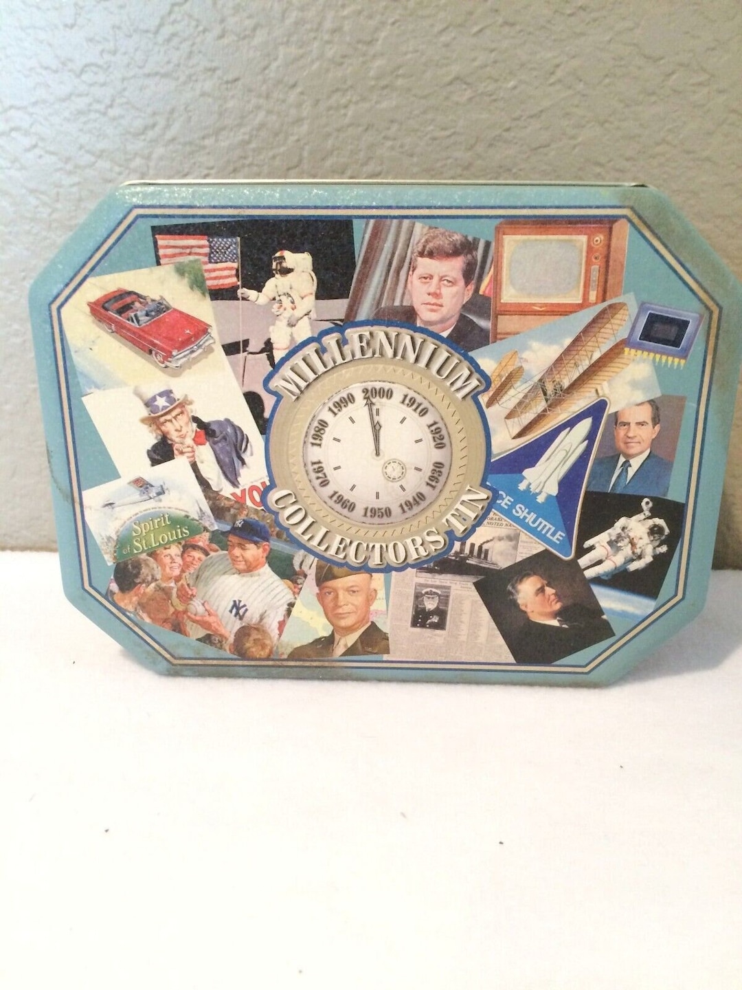 Millenium Collectors Tin by Tin Box Company Collectible Tins - Etsy