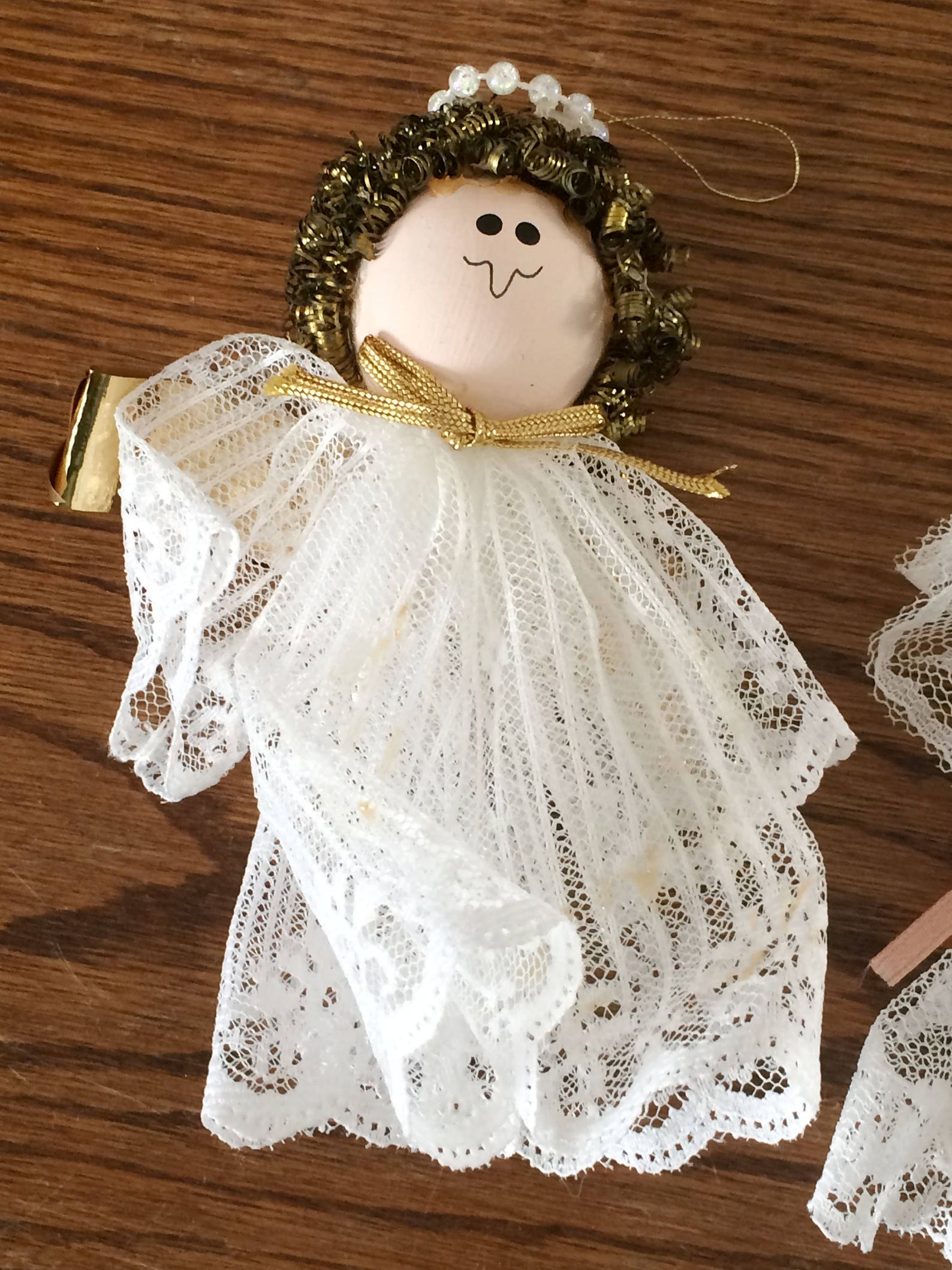 Vintage Hand Crafted Set of Three Angels-ooak Collectible - Etsy