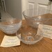 5 PC Princess House Highlights Salad Bowl Set #860-862 Lead Crystal ...