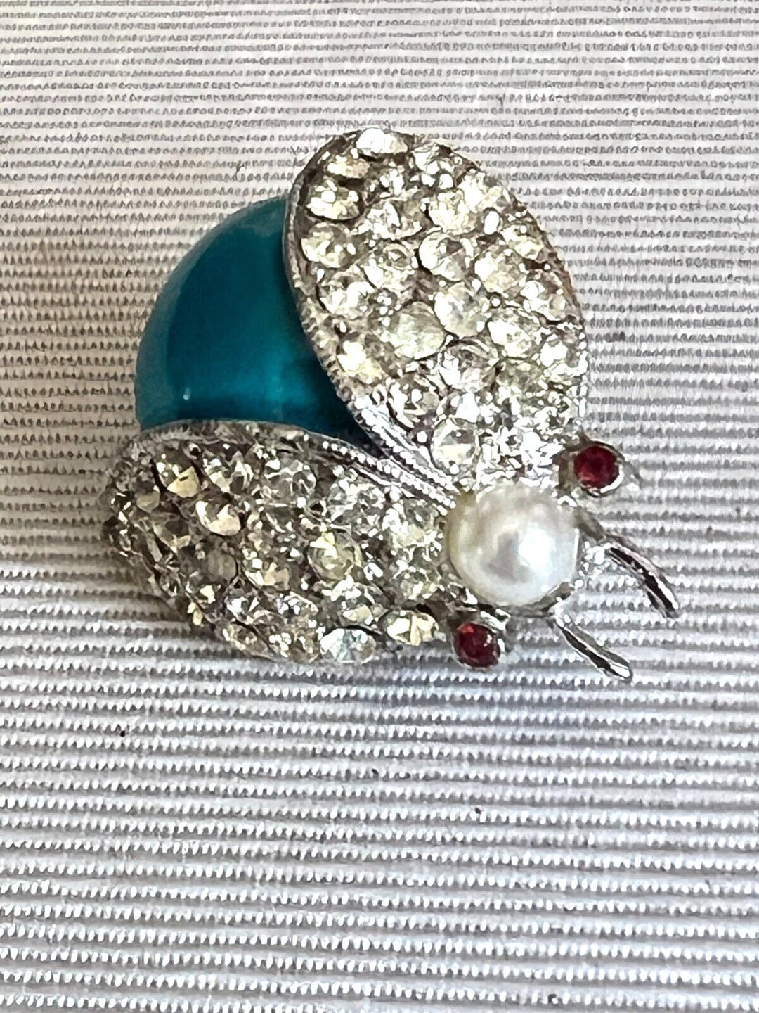 Vtg Miniature 3/4 X 3/4 Ladybug Insect Pin Brooch - Etsy