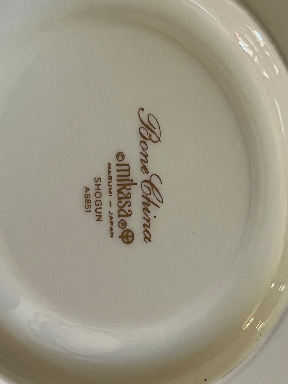 Vintage Footed Cup and Saucer by Mikasa Shogun Discontinued Pattern ...