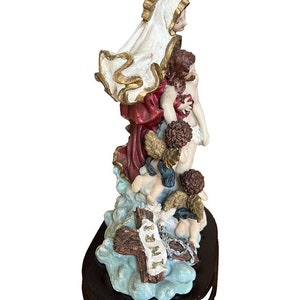 Vtg Giovanni Collection 11.5" Tall Mary, Jesus Angels Post Crucifixion ...