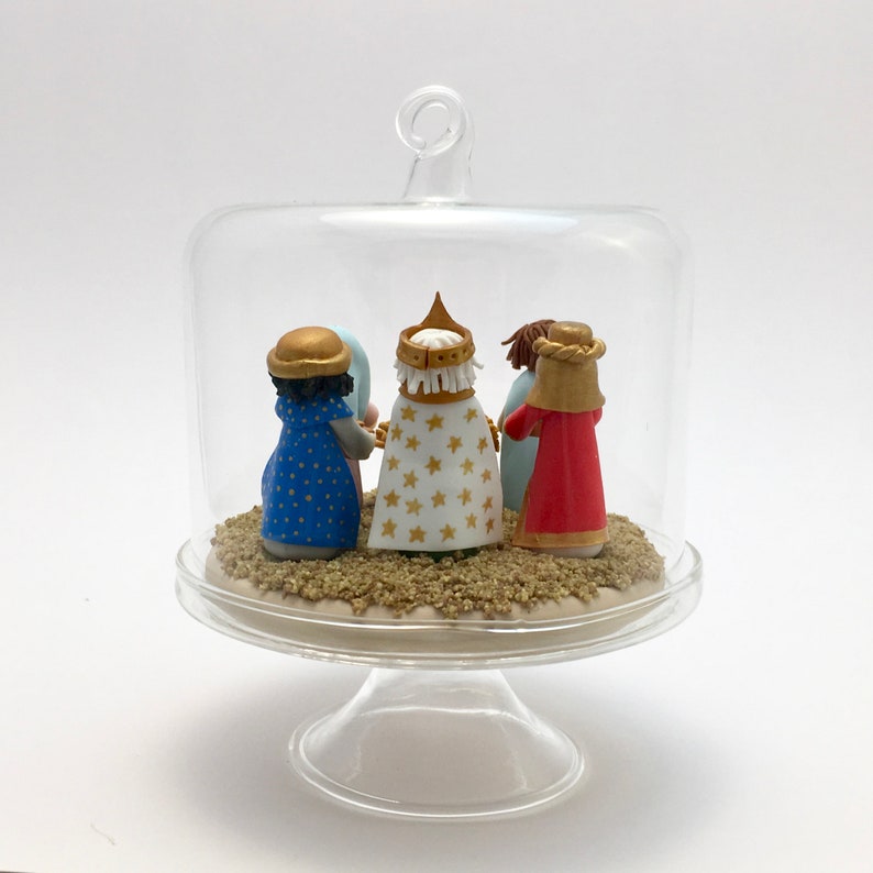 Miniature Art in Polymer Clay: Nativity Scene | Etsy