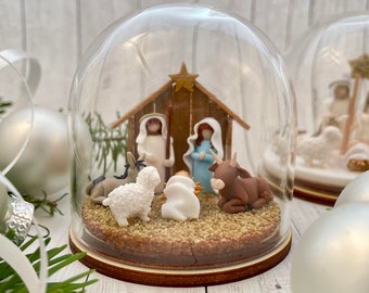 Miniature Art in Polymer Clay: Nativity Scene - Etsy