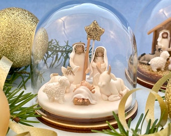 Miniature Art in Polymer Clay: Nativity Scene - Etsy