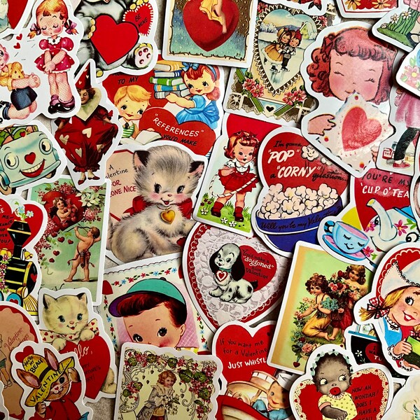 Stickers Valentine - Etsy