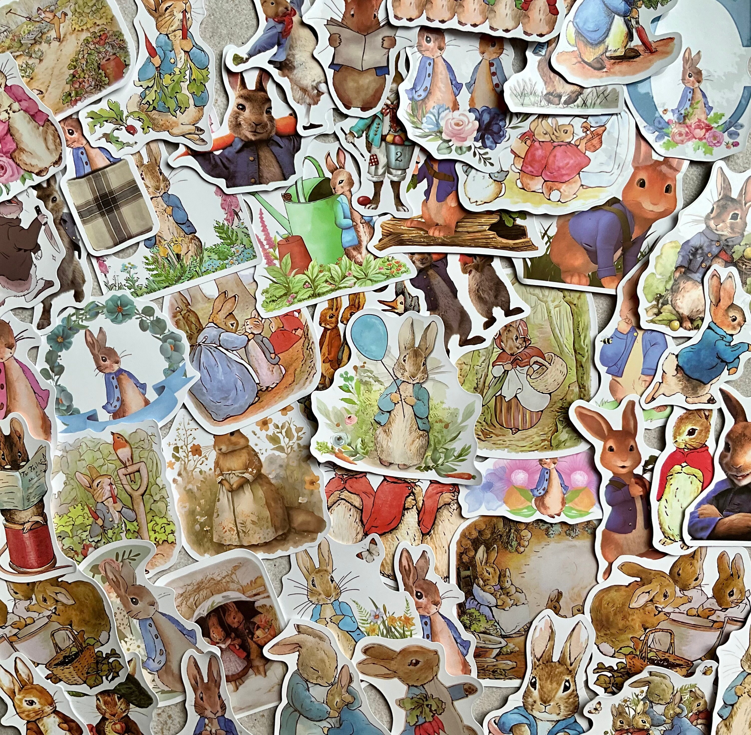 Stickers, Peter Rabbit Stickers, Fairy Tale Animal Stickers ...