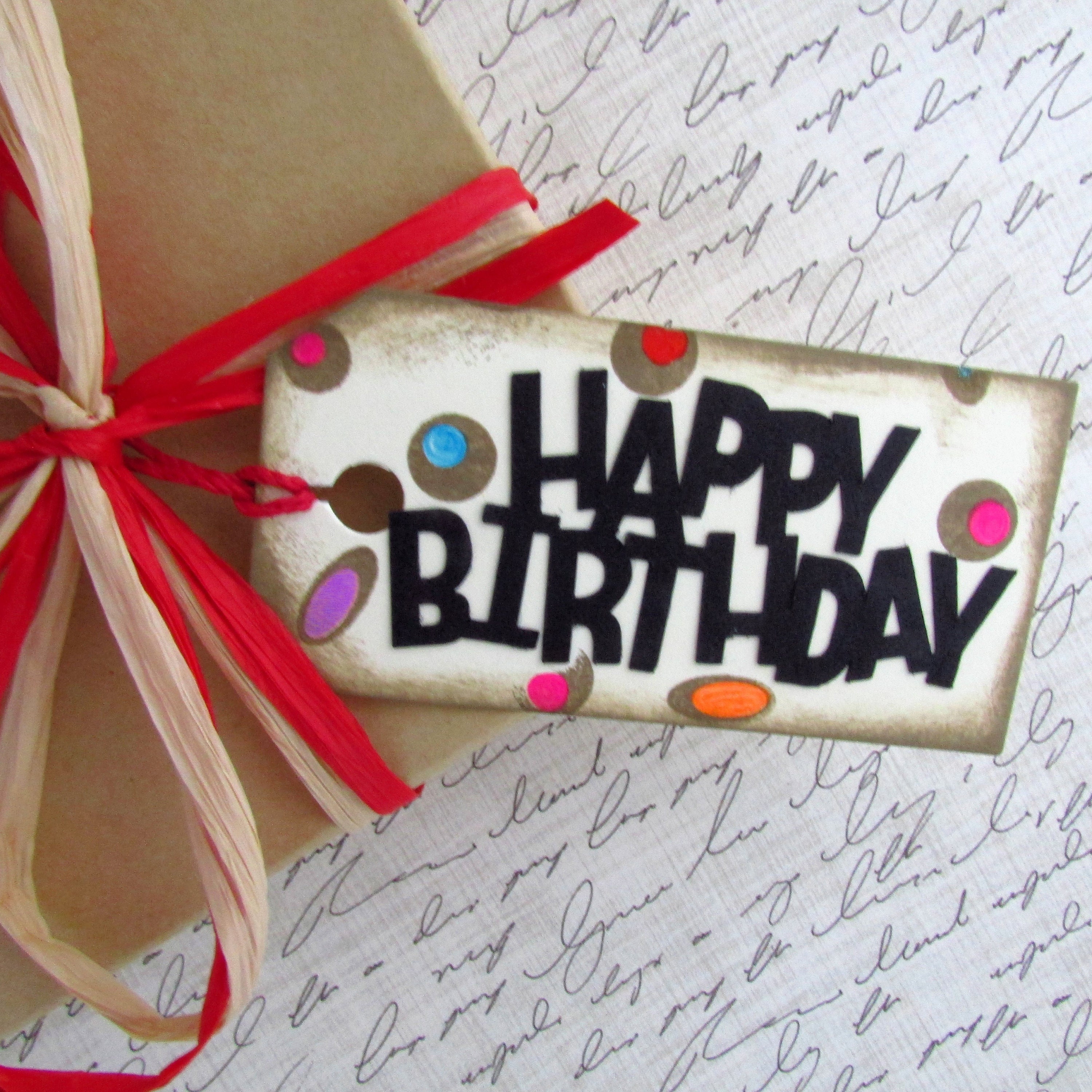 Birthday Gift Tags Birthday Present Tag Happy Birthday Tags | Etsy