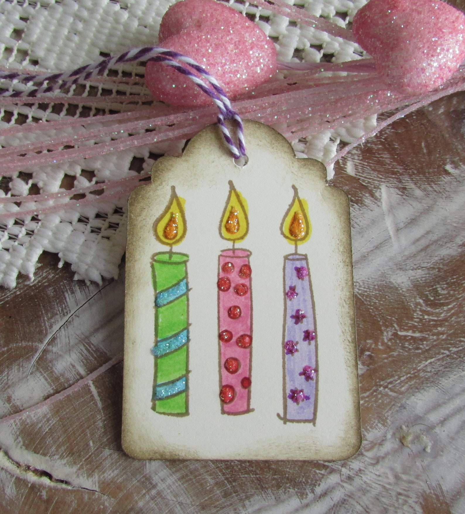 Birthday Gift Tag Hang Tag Party Favor Tag All Occasion - Etsy