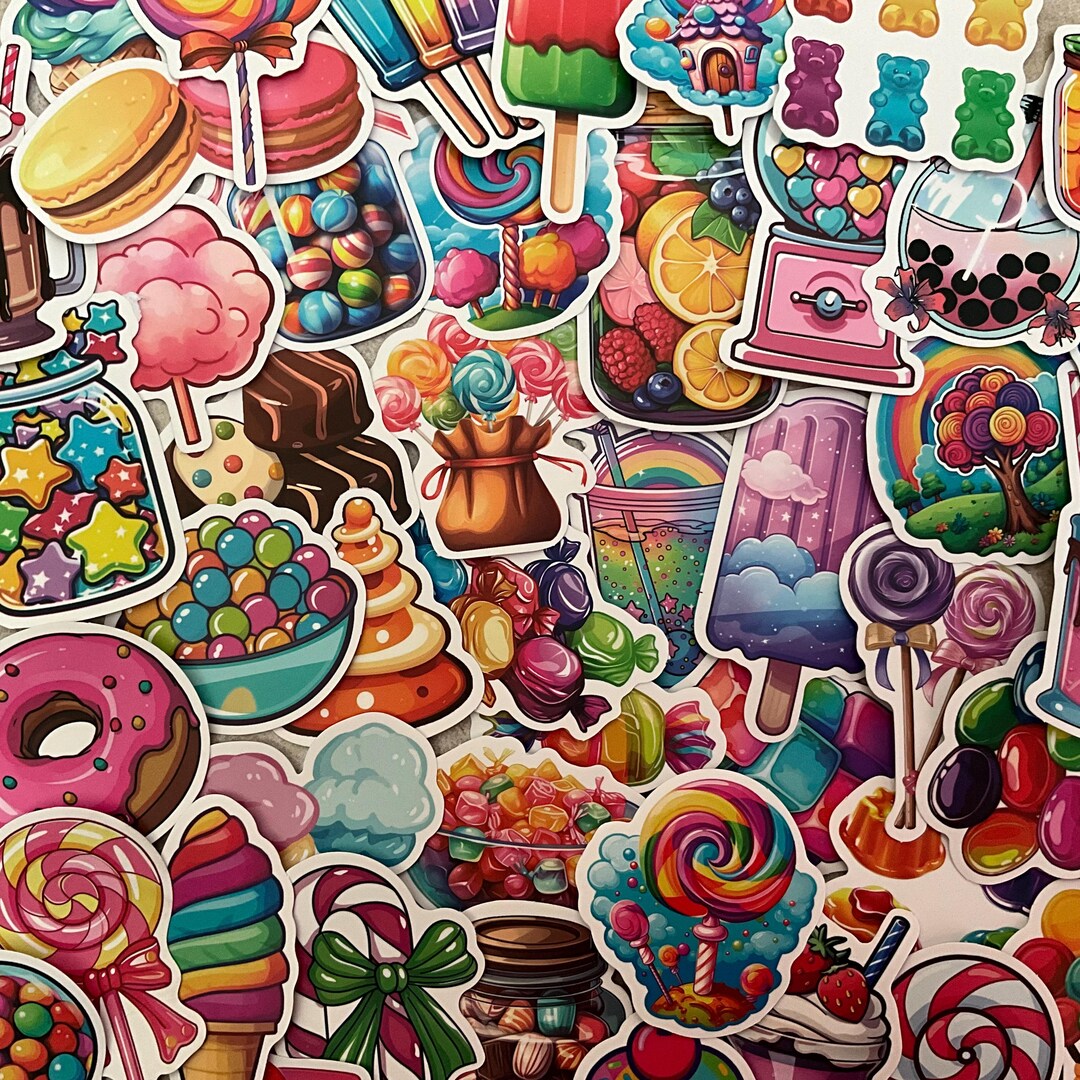 Candy Stickers, Dessert Stickers, Sweets Stickers, Teacher Stickers ...