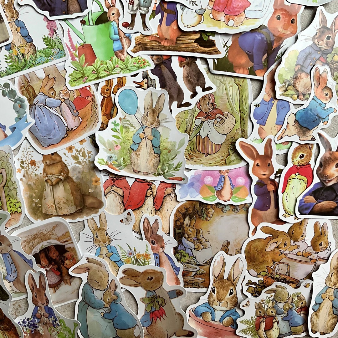 Stickers, Peter Rabbit Stickers, Fairy Tale Animal Stickers ...