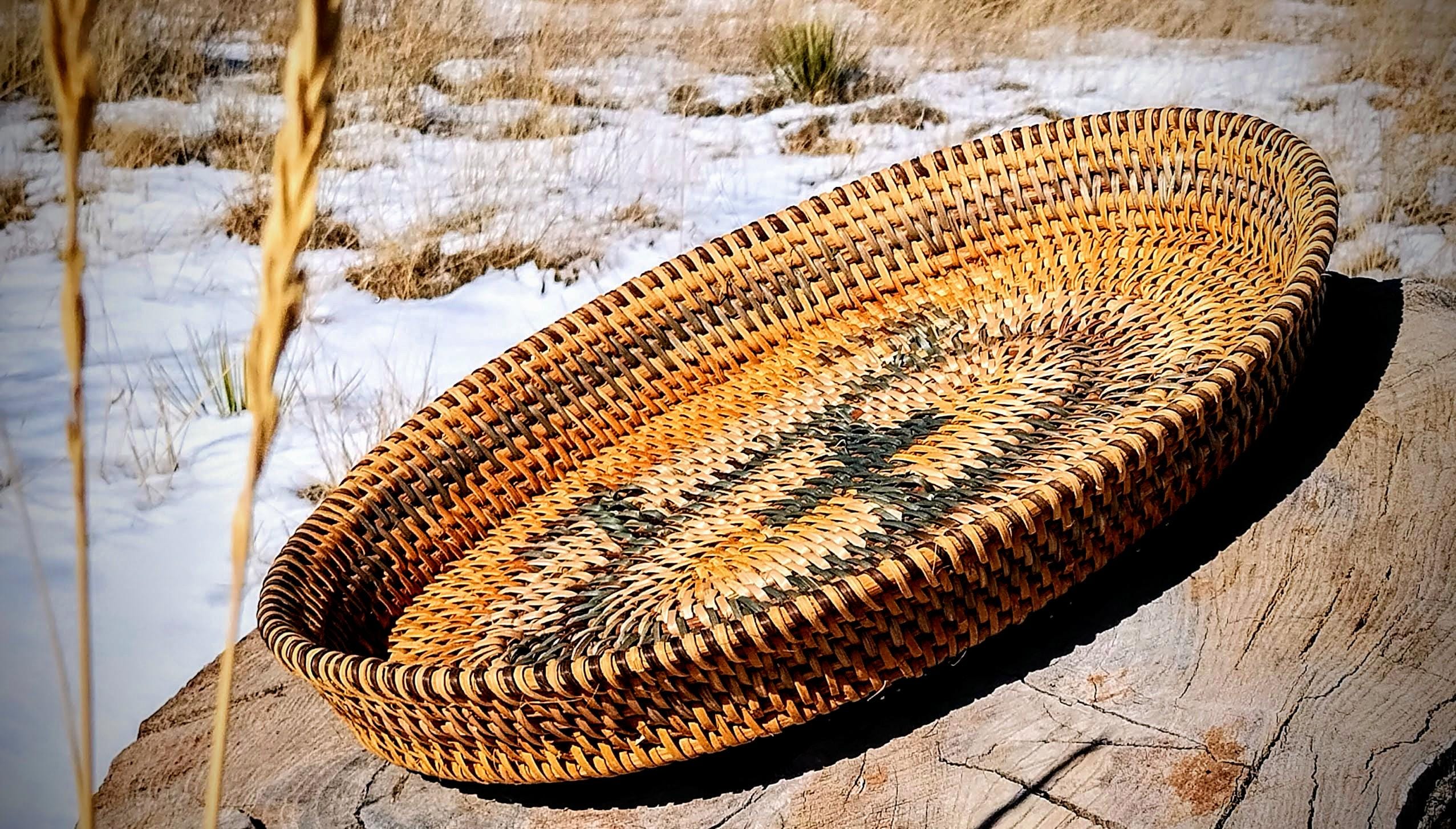 Traditional Woven Basket, From the Philippines - Etsy