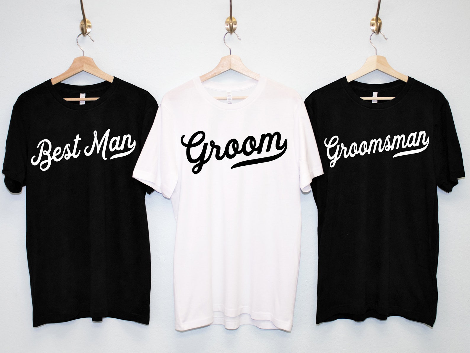 GROOM & GROOMSMEN Shirts Custom Names and Numbers for Bachelor - Etsy