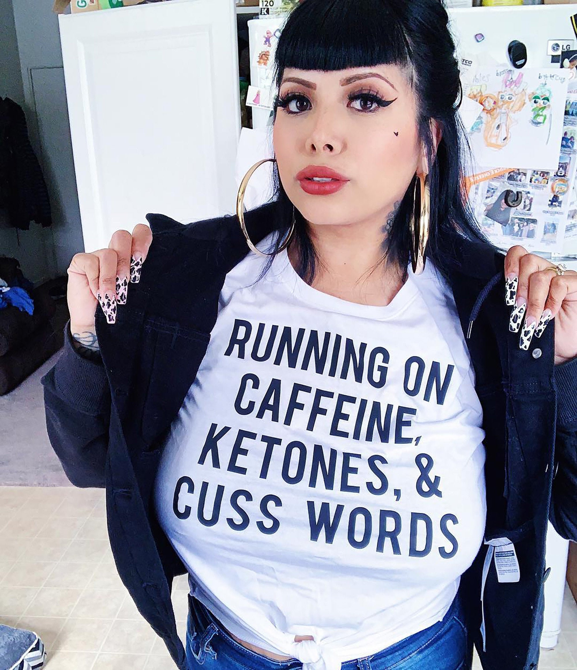 Running on Caffeine Ketones & Cuss Words Keto Shirt or Tank - Pick ...