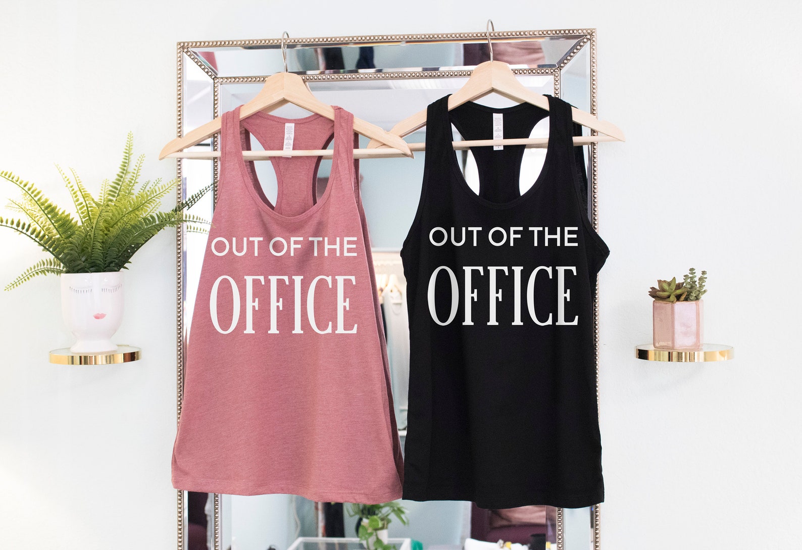 OUT of the OFFICE Tank Top Women's Vacation Tank Top - Etsy