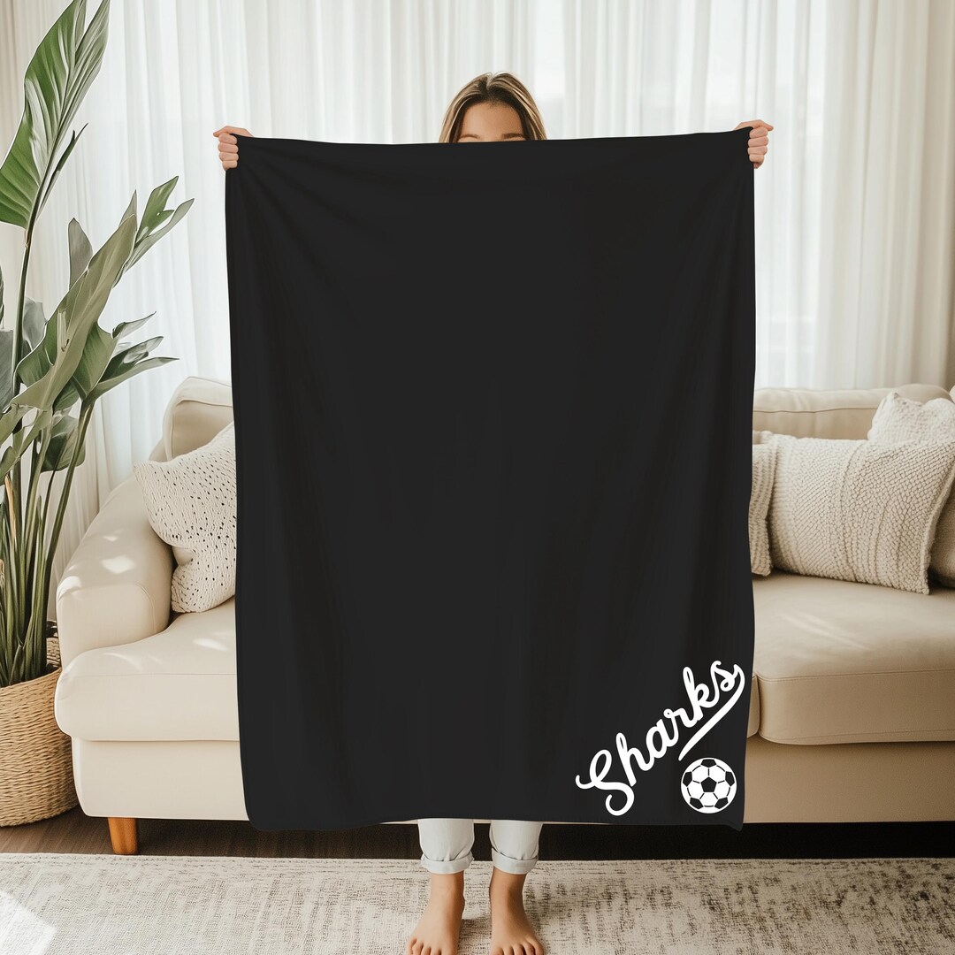 CUSTOM PERSONALIZED Blanket, Sports Team Blanket, Stadium Blanket ...