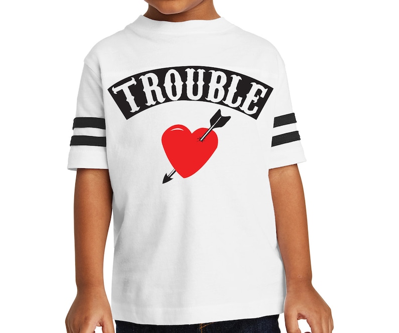 TROUBLE MAKER & TROUBLE Shirts for Mom Baby and Kids, Mom Shirts, Baby ...
