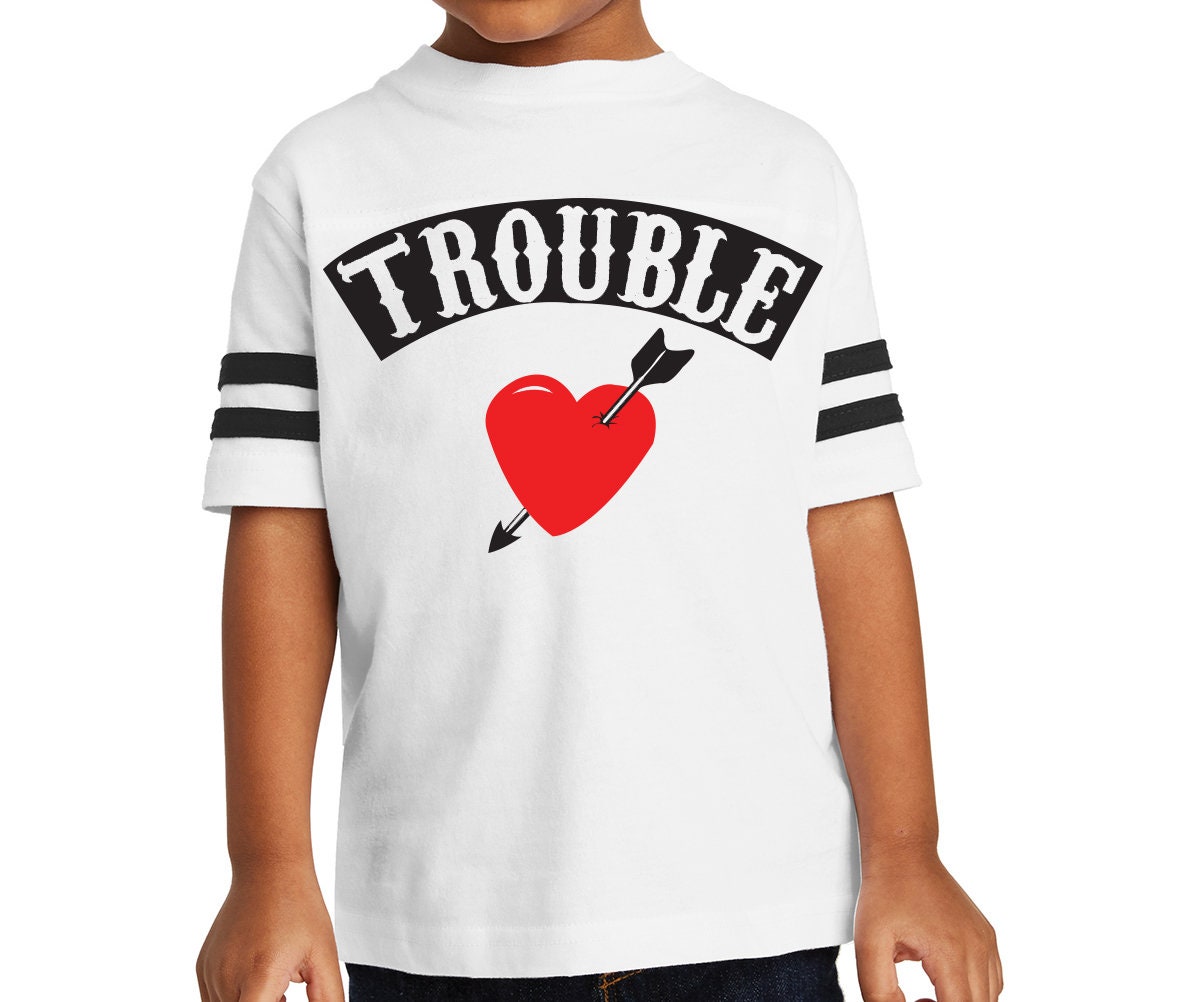 TROUBLE MAKER & TROUBLE Shirts for Mom Baby and Kids, Mom Shirts, Baby ...