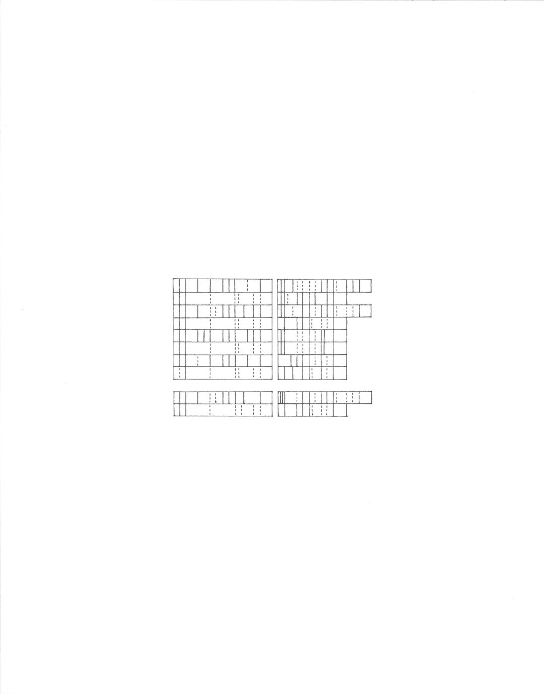Schematic 4: Ruination Day Music Translated to Pattern, Based on a Folk ...