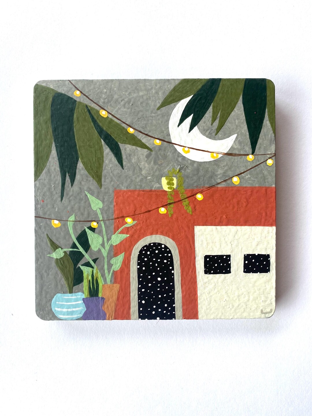 Colorful Boho Decorative Magnet, Mini Refrigerator Art - Etsy