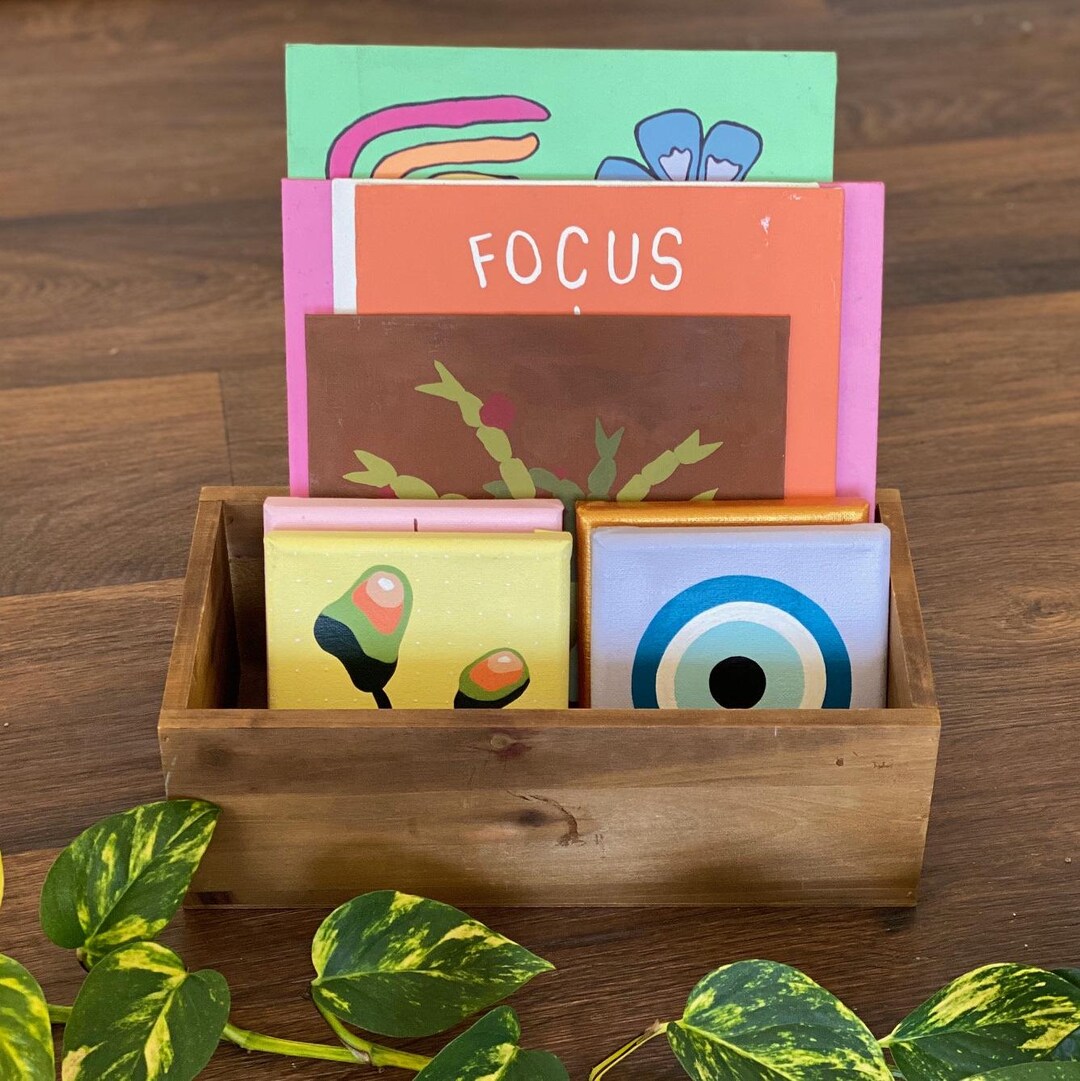 Clearance Art, Original Paintings Under 15 Dollars, Colorful Wall Art ...