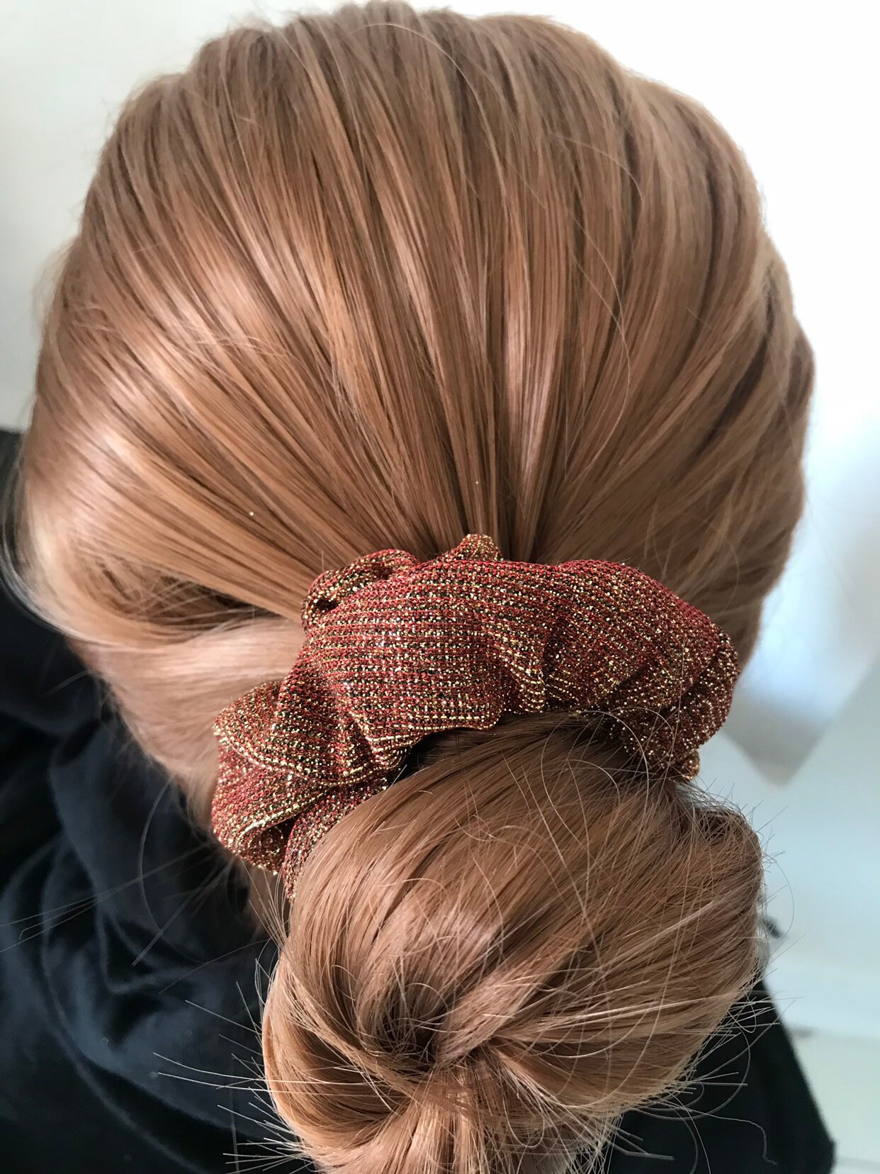 Copper Metallic Hair Scrunchie /scrunchies /scrunchy /women - Etsy