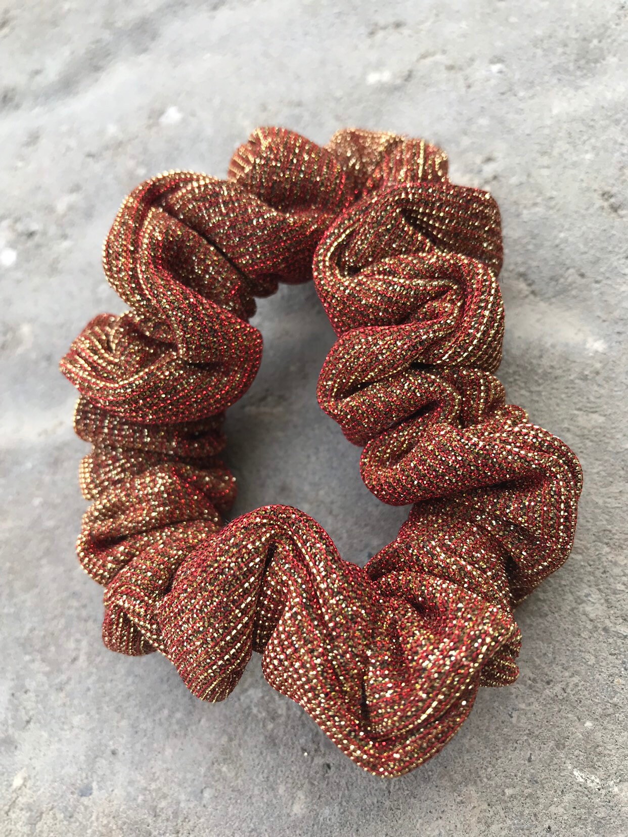 Copper Metallic Hair Scrunchie /scrunchies /scrunchy /women - Etsy