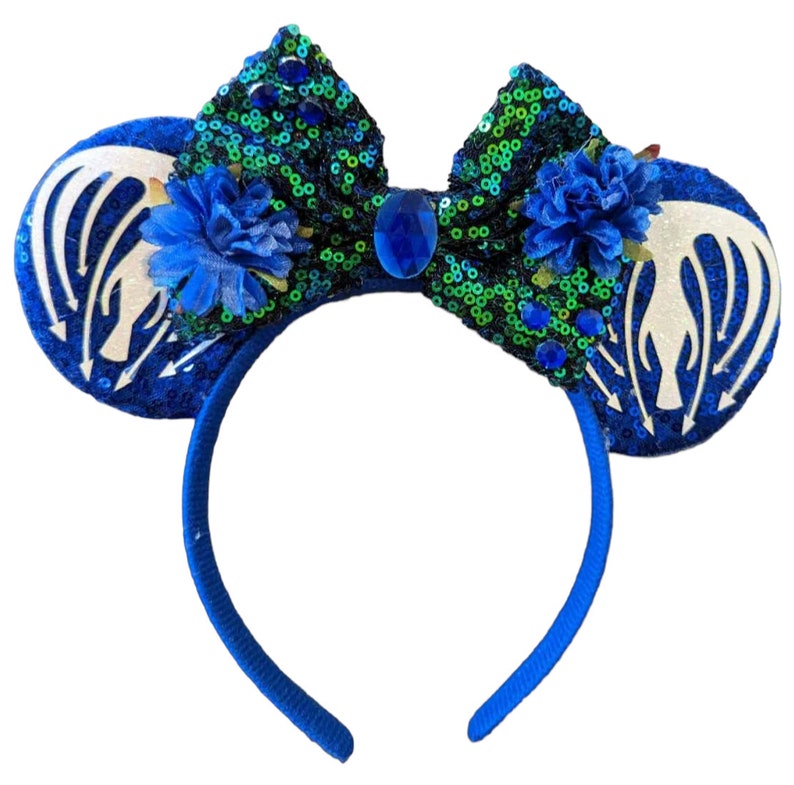 Avatar Inspired Minnie Ears Pandora Mickey Ears Avatar - Etsy