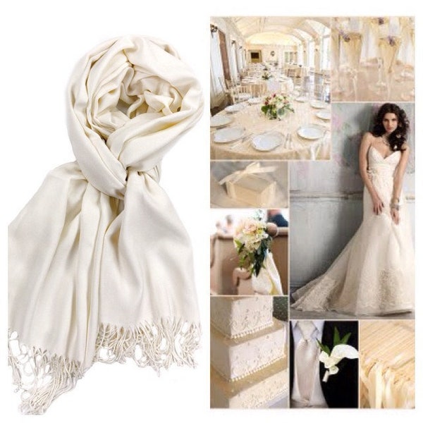Ivory Wedding Shawl - Etsy