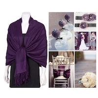 Purple Scarf - Etsy